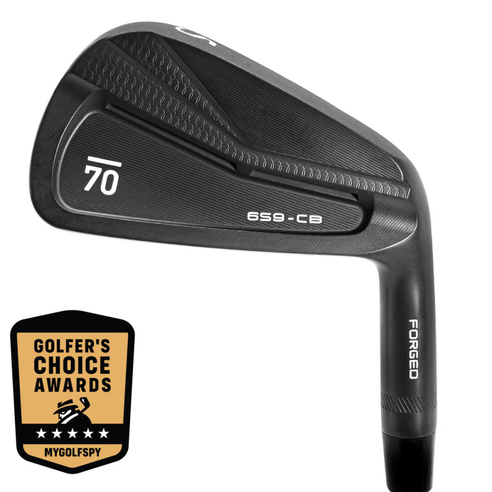 659 CB Taper Black Irons | Milled Cavity Back Irons | Sub 70 Golf