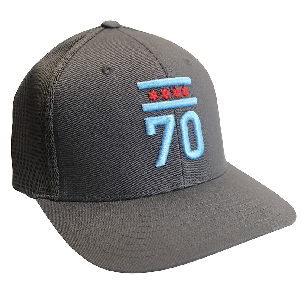 Sub 70 Golf Apparel | Chicago Flag Mesh Back Hat | Chicago Golf Hat