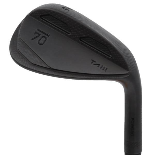 TAIII Tour Milled Forged Raw Black Wedge | Sub 70 Golf